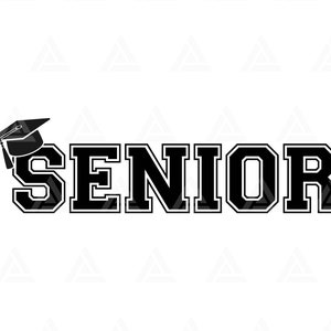 Senior Svg, Graduation Cap Svg, Student Svg, Grad, Class of Svg ...