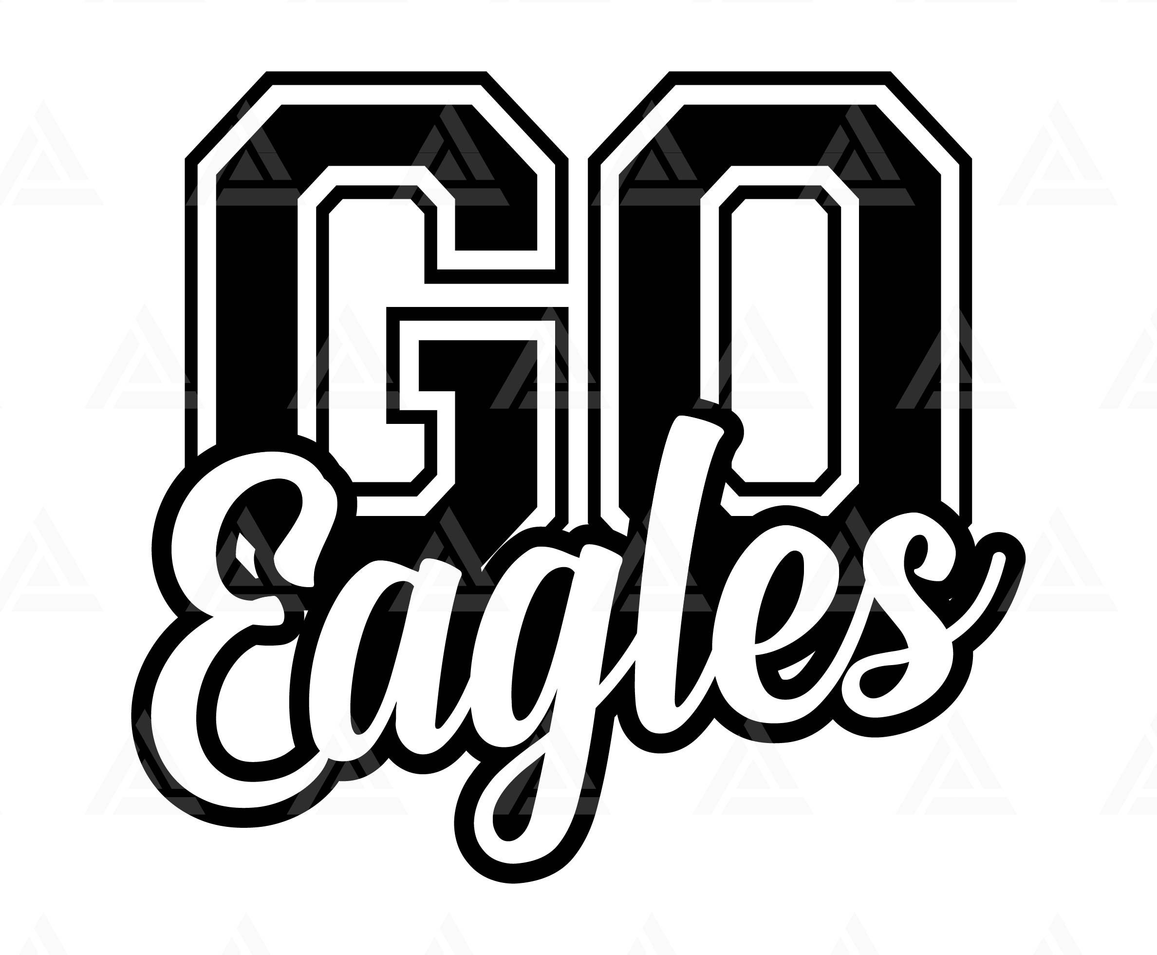 Eagles Football Logo Black And White