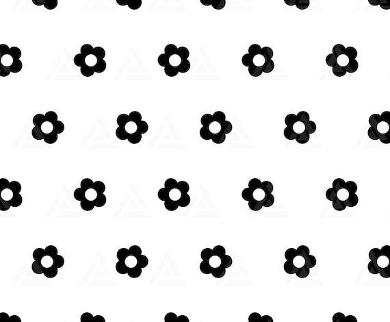 Flower Pattern Svg Floral Pattern Flower Tumbler Template - Etsy