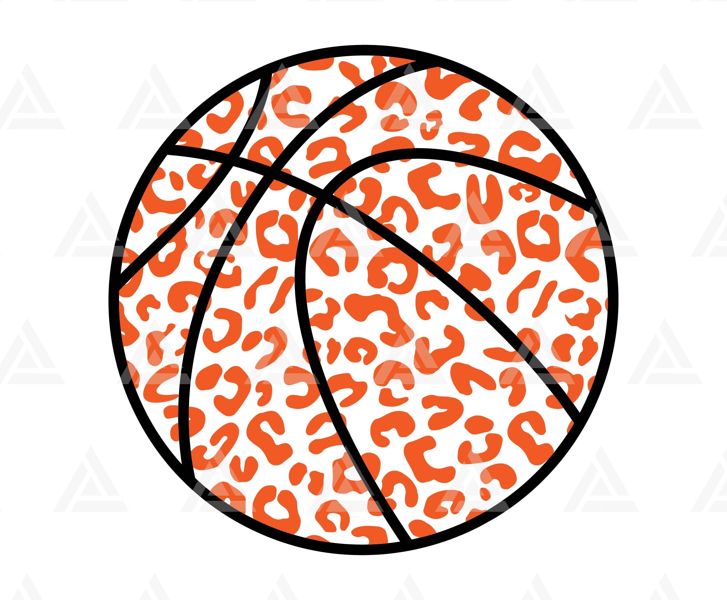 Leopard Basketball Svg Leopard Print Svg Basketball Mom Svg - Etsy Hong ...