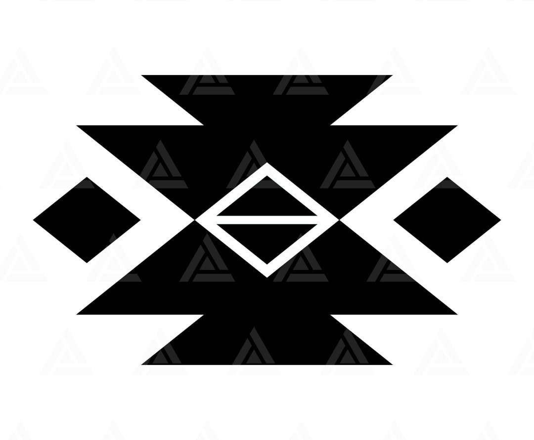Tribal Aztec Motif Svg Navajo Motif Svg Southwestern Native - Etsy Canada