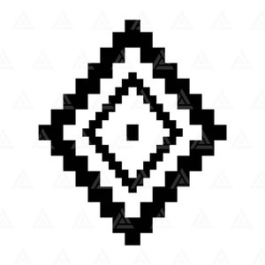 Aztec Diamond Pattern Svg Ethnic Motifs Svg Boho Tribal - Etsy