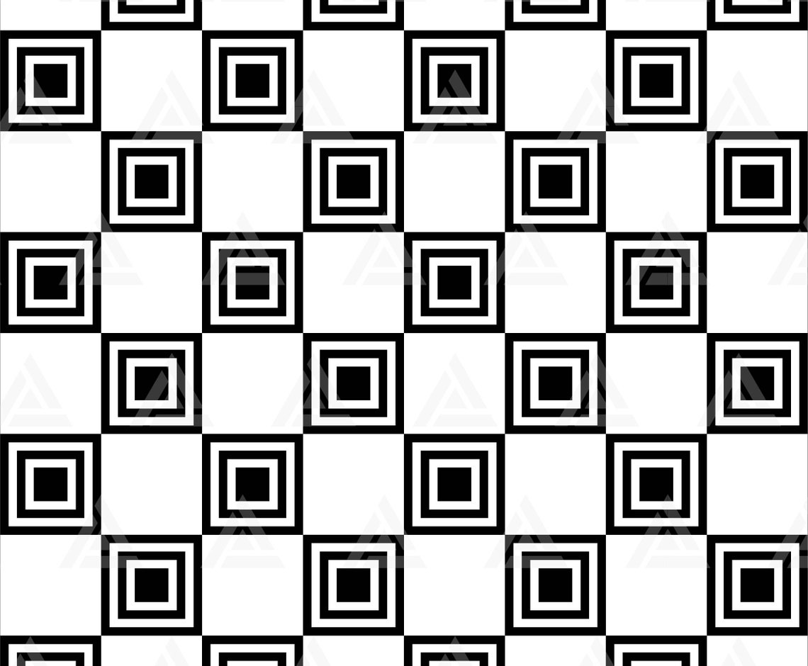 Checkered Pattern Svg Checkerboard Pattern Svg Geometric | Etsy
