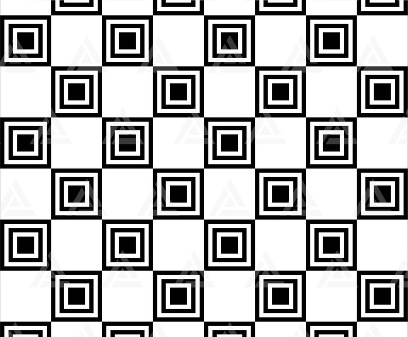 Checkered Pattern Svg Checkerboard Pattern Svg Geometric | Etsy