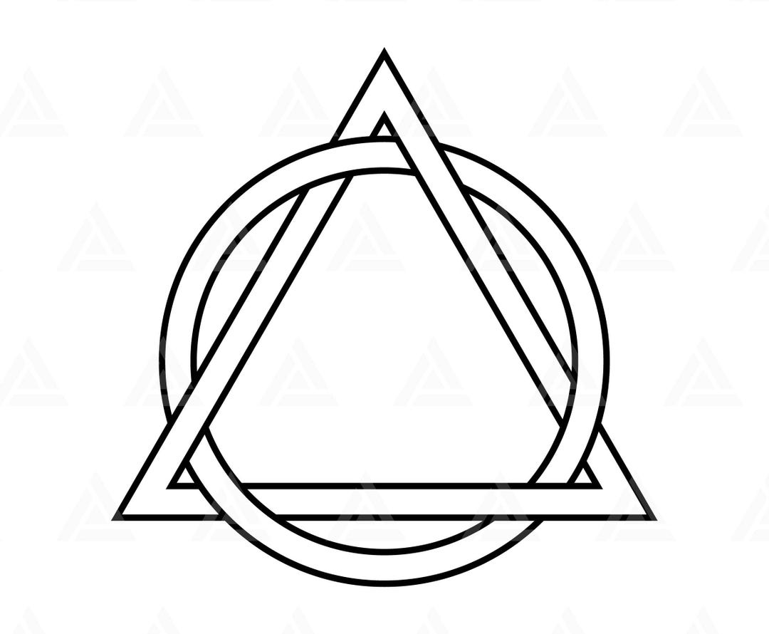 Sobriety Symbol Svg, Sobriety Symbol Png, Basics AA. Cut File for ...