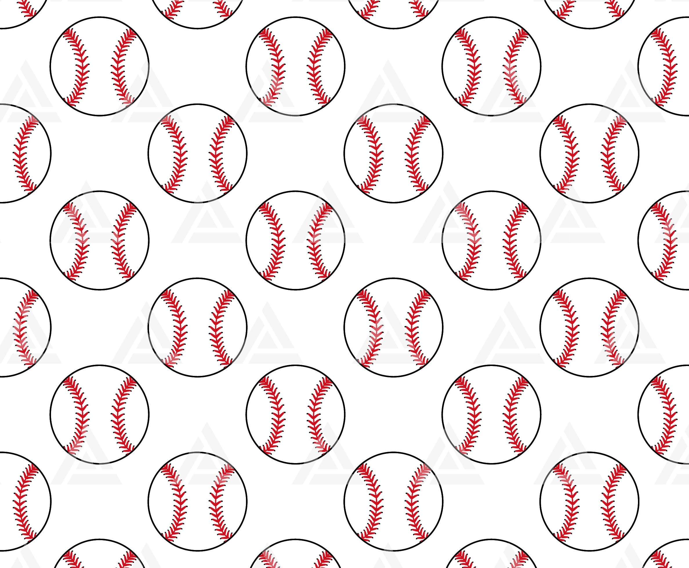 Baseball Pattern Svg Softball Pattern Svg Baseball Mom Svg - Etsy