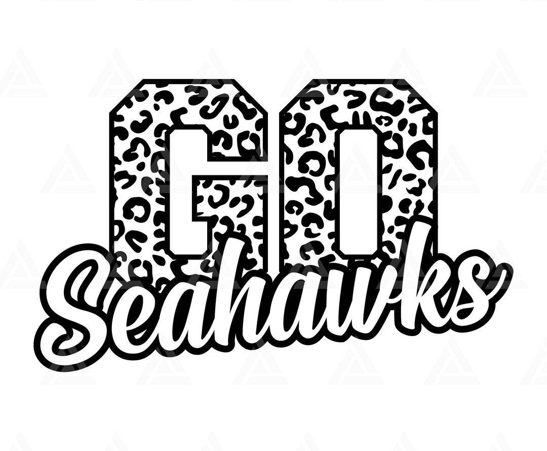 Go Seahawks Leopard Svg, Go Seahawks Football Svg, Run Seahawks Svg ...