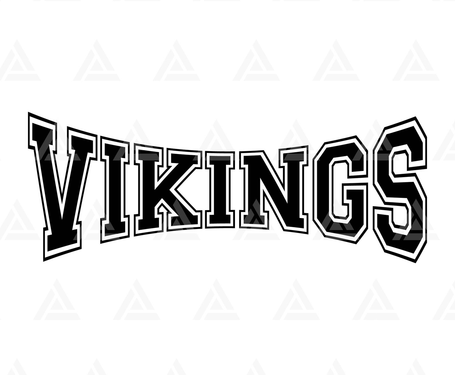 Vikings Svg, Go Vikings Team Svg, Run Vikings Svg, College Jersey Font ...