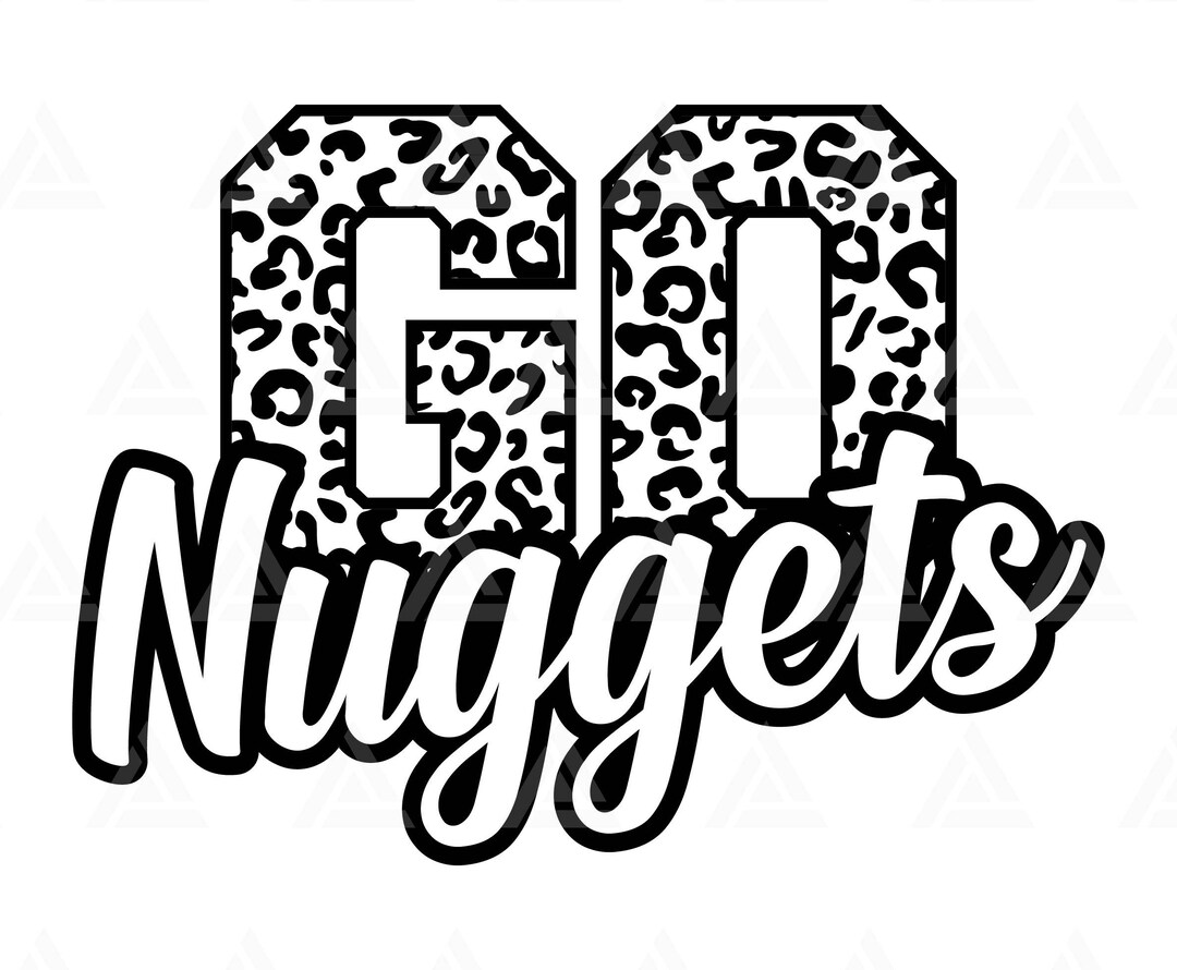 Go Leopards Nuggets Svg, Go Nuggets Football Svg, Run Nuggets Svg ...