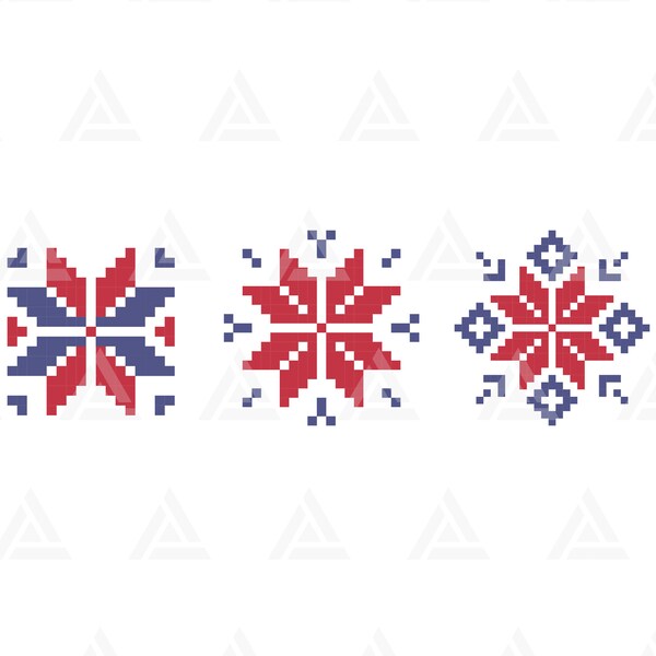 Nordic Snowflake - Etsy