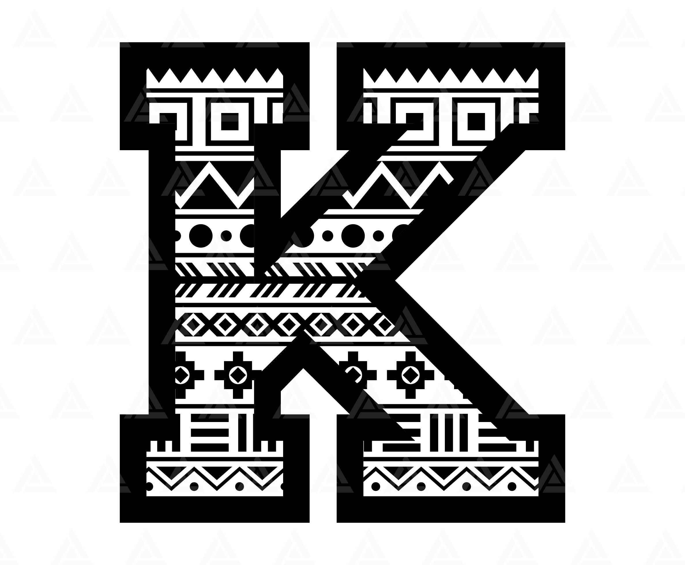 Aztec Writing Font