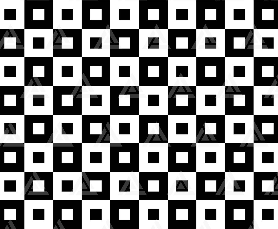 Checkered Pattern Svg Checkerboard Svg Checkers Seamless - Etsy