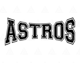 Astros Jersey Font - Etsy