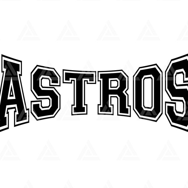 Houston Astros Font - Etsy