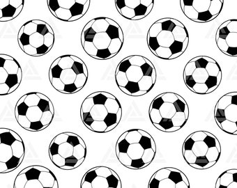 Soccer Ball Pattern Wallpaper