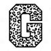 Leopard G Letter Monogram Svg, Cheetah G Letter Svg, Leopard Font ...