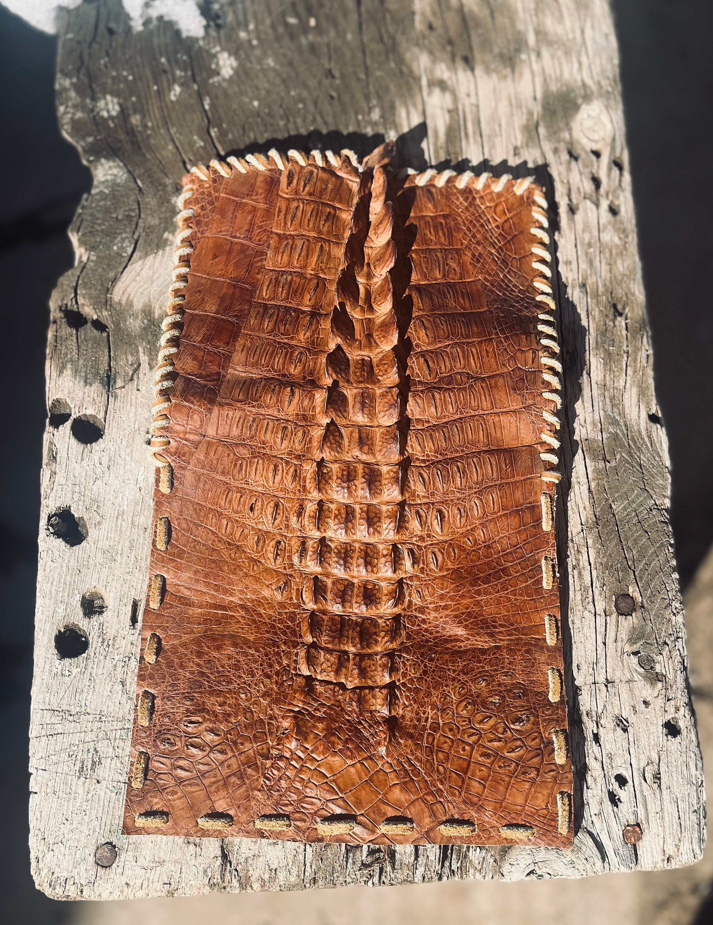 Alligator Leather Bag - Etsy