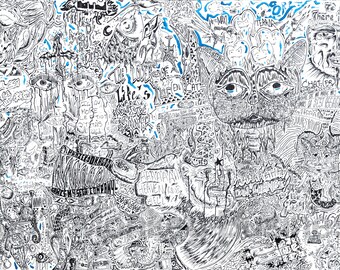 Weirdcore Letter Art - Etsy Canada