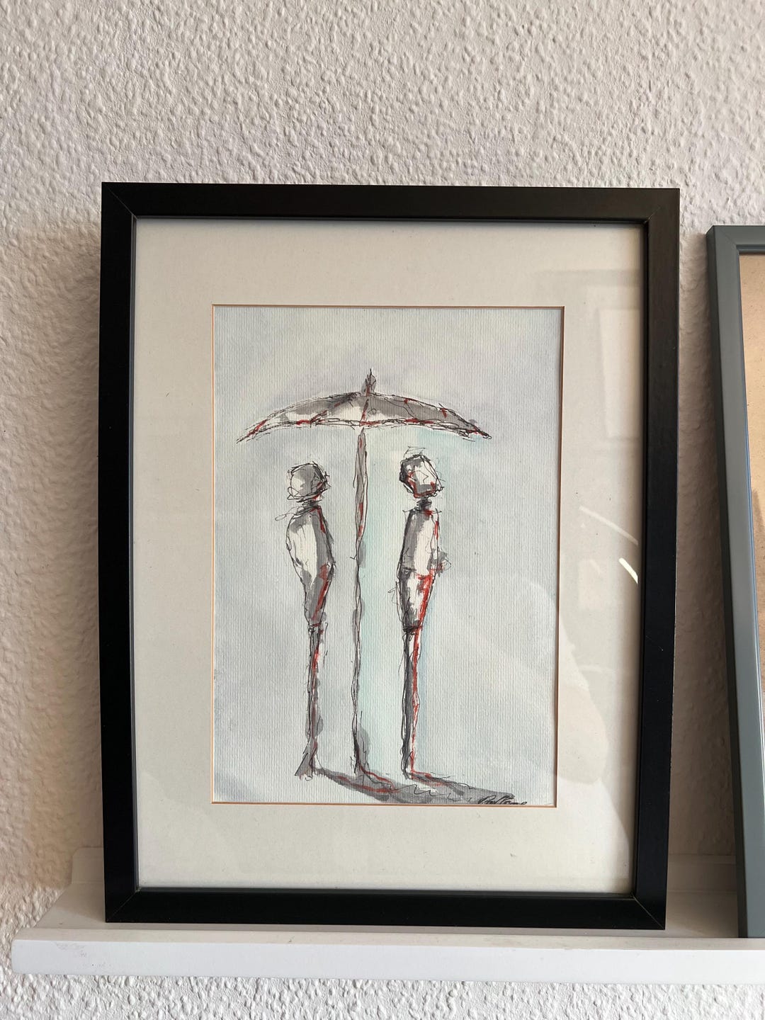 Original Drawing “protection” Hand-painted - Etsy
