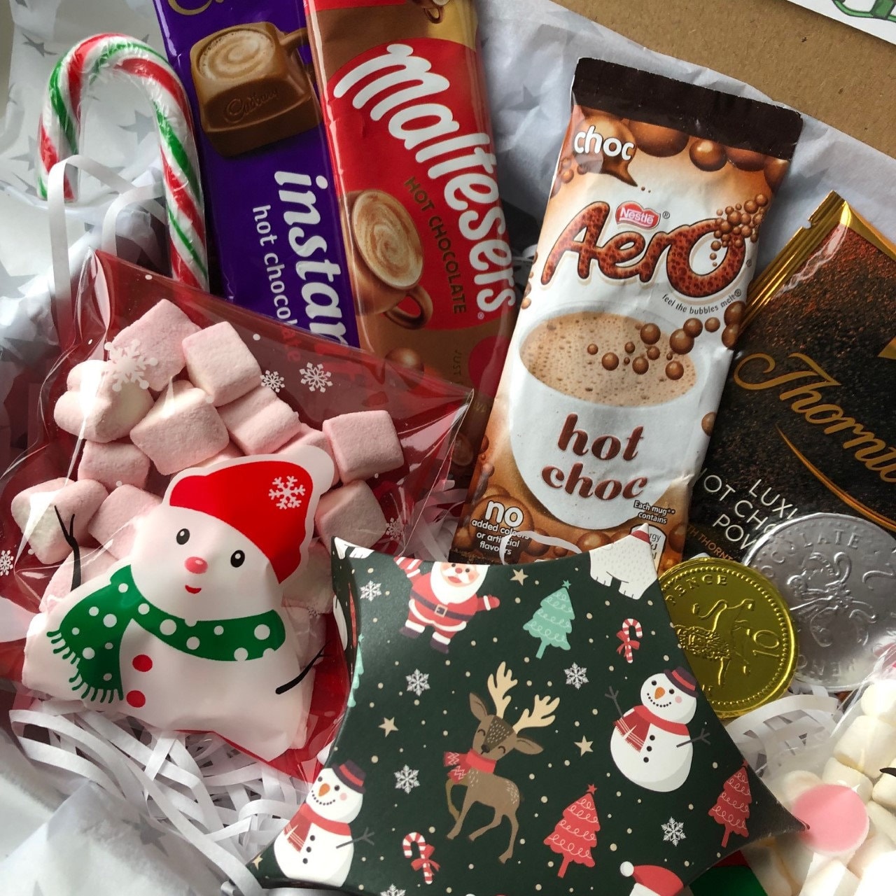 Xmas Hot Chocolate Gift Box - Christmas Hot Drink Present Set - Winter ...
