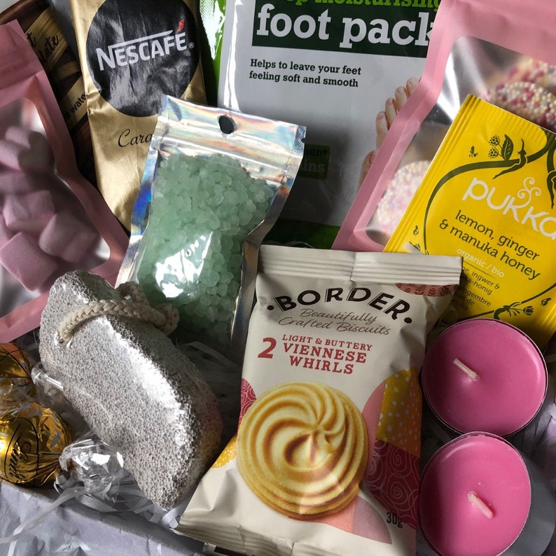 Foot Pamper Hamper Foot Spa Kit Self Care Gift Sets for | Etsy