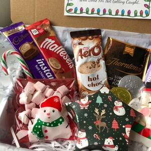 Xmas Hot Chocolate Gift Box - Christmas Hot Drink Present Set - Winter ...