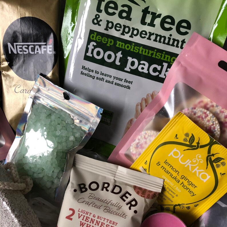 Foot Pamper Hamper Foot Spa Kit Self Care Gift Sets for Her Pamper ...