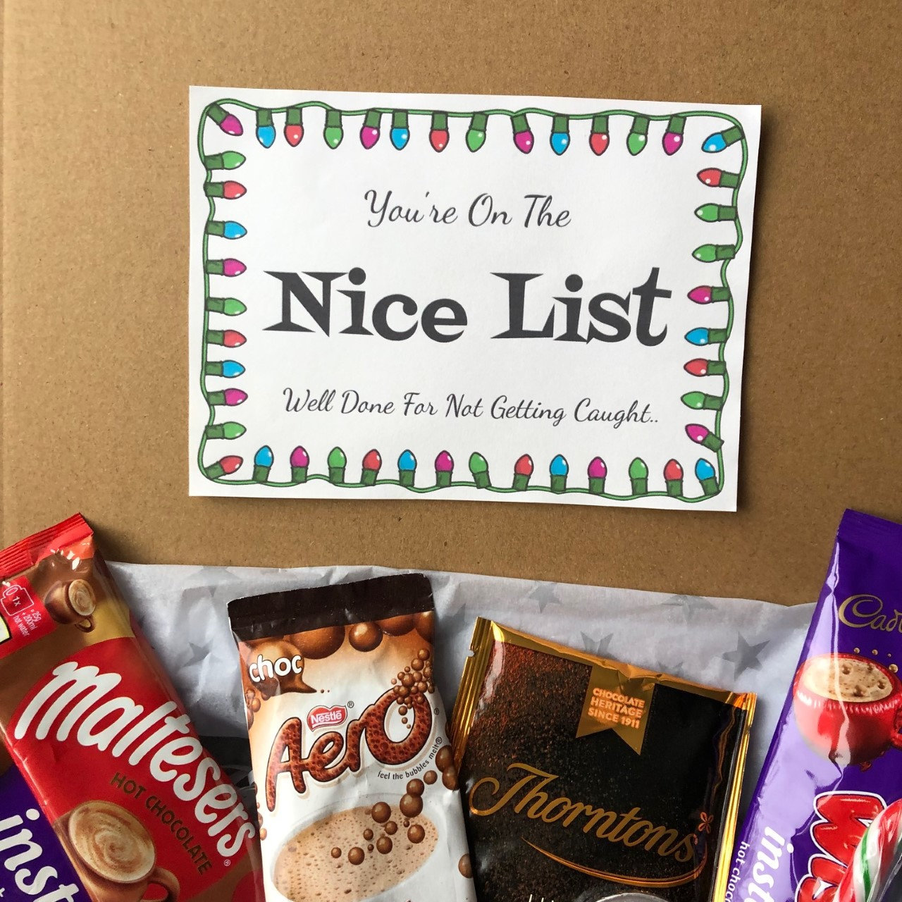 Xmas Hot Chocolate Gift Box - Christmas Hot Drink Present Set - Winter ...