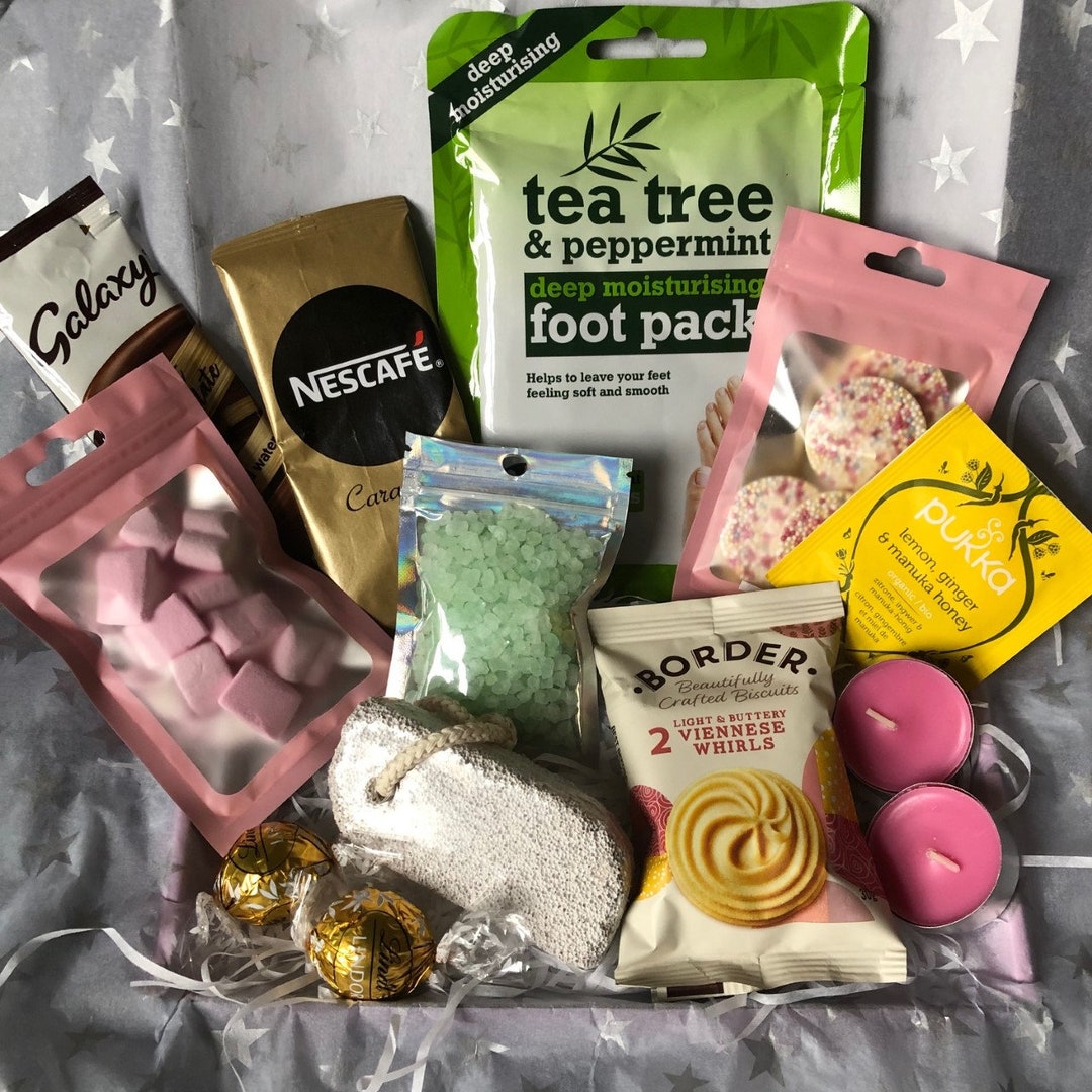 Foot Pamper Hamper Foot Spa Kit Self Care Gift Sets for Her Pamper ...