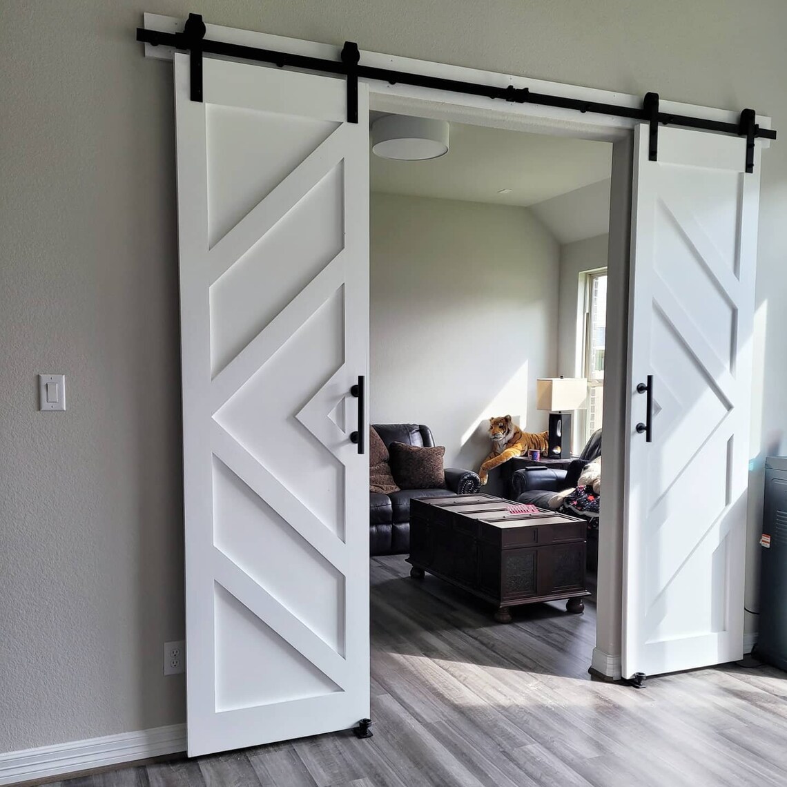 Chevron Barn Door - Etsy
