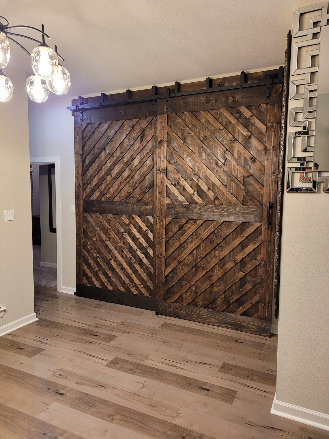 Chevron Barn Door - Etsy