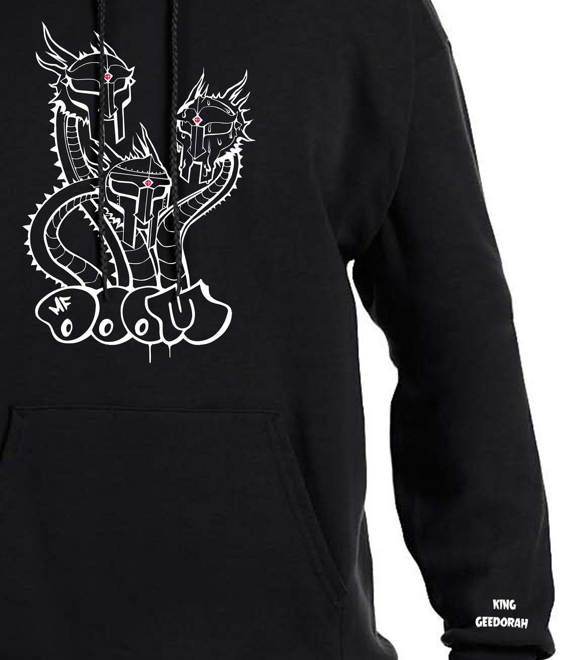 MF DOOM King Geedorah Tribute Hoodie Pullover - Etsy
