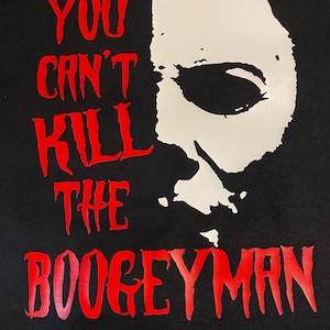 The Boogeyman - Classic Horror Tribute S/S Cotton Mens/womens T-shirt ...