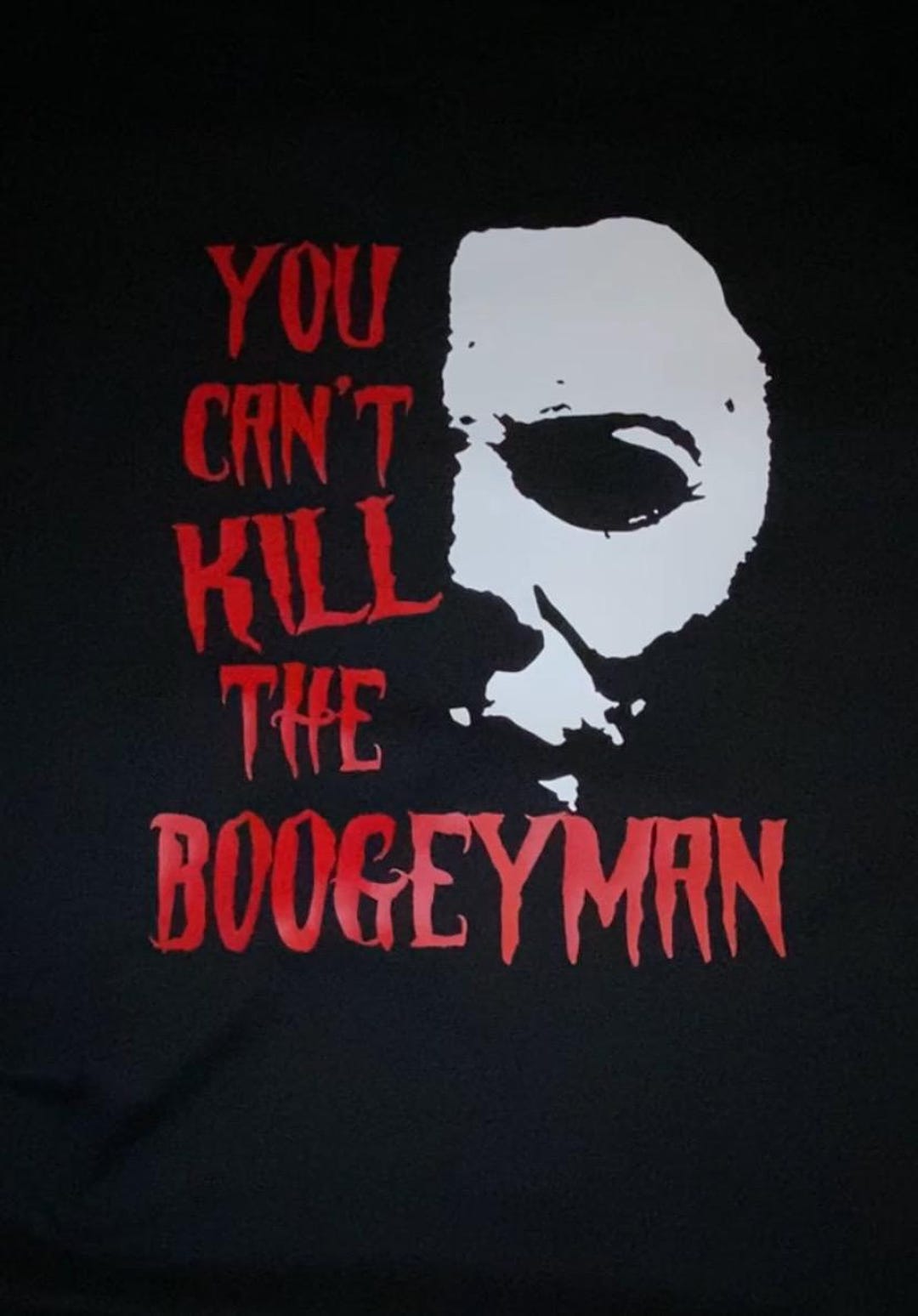 The Boogeyman - Classic Horror Tribute S/S Cotton Mens/womens T-shirt ...
