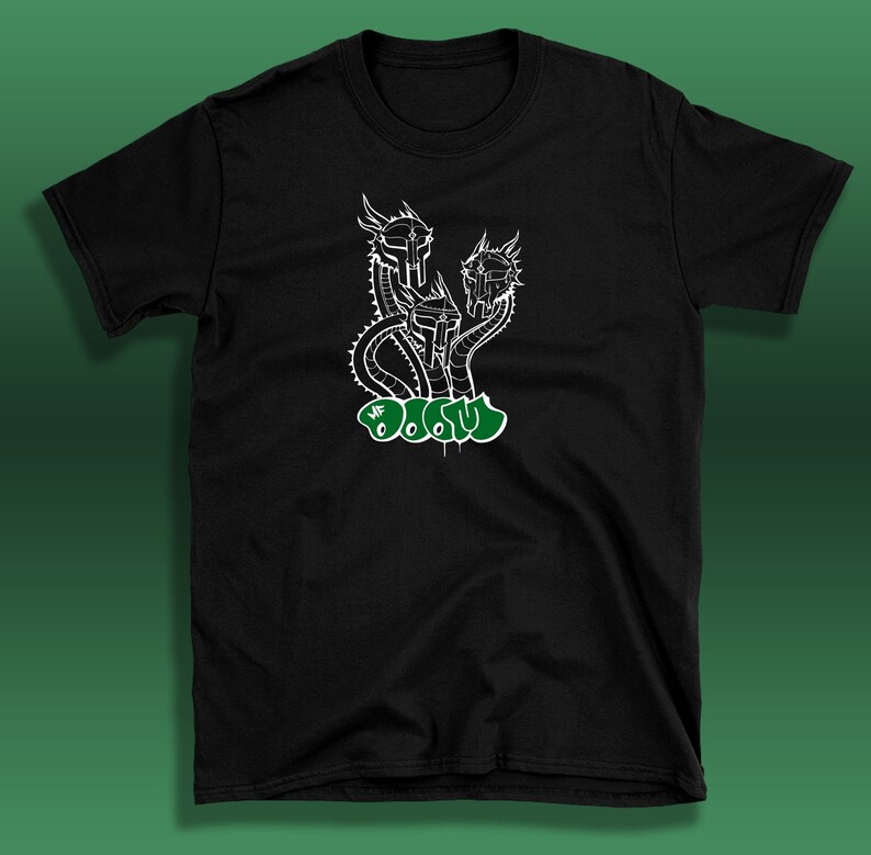 MF DOOM - King Geedorah-classic Style-custom Design Tribute. - Etsy