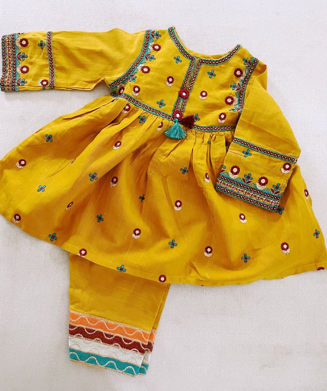 GIRLS SHALWAR KAMEEZ - Etsy