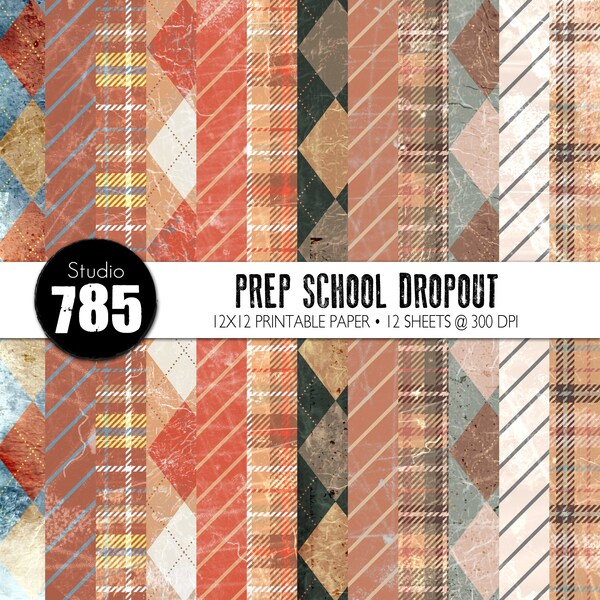 Pinstripe Digital Paper - Etsy