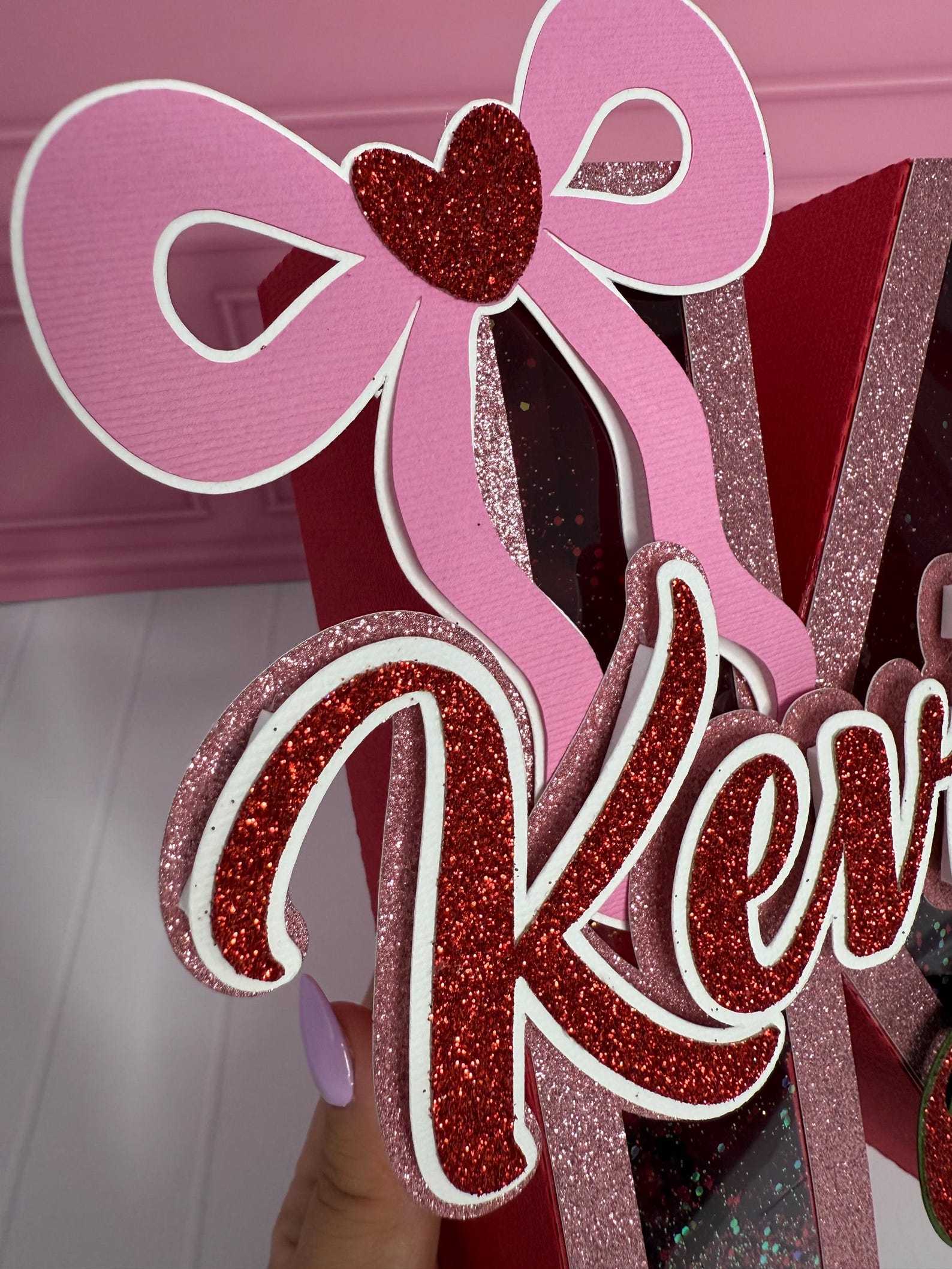 Coquette Cherry 3D Letter: Party Table Decor Cherry - Etsy