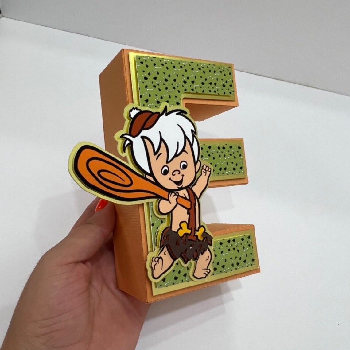 Flintstones Letters 3D Flintstones Party Decor Flintstones - Etsy