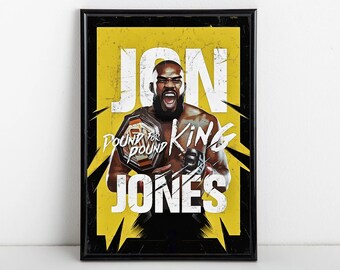 Jon Jones Poster - Etsy
