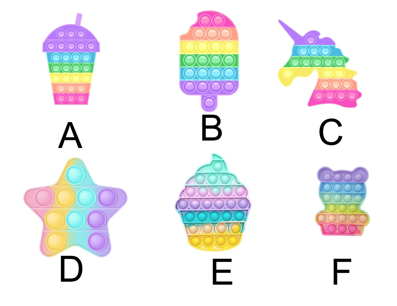 3D Foam Pop It Centerpieces Pop It Decorations Pop It Party - Etsy