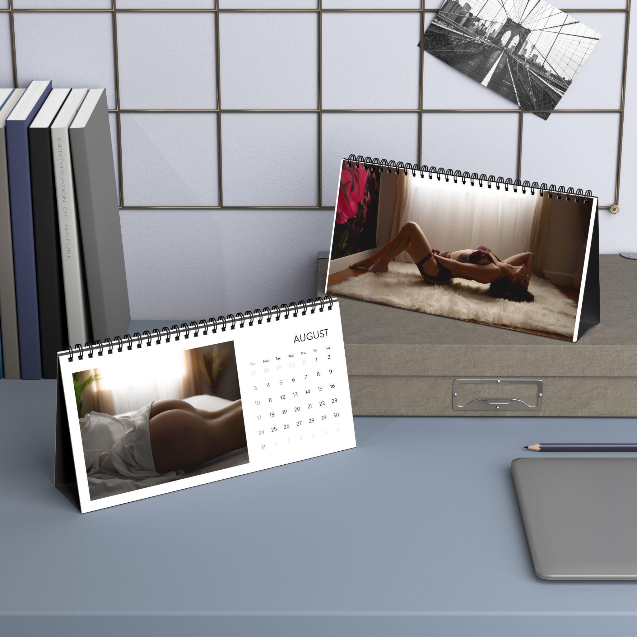 2025 Selfie Calendar, Boudoir Calendar, Custom Photo Calendar, Naughty ...