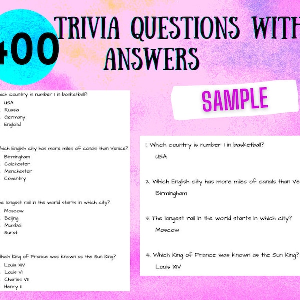 Bing Homepage Quiz Daily 1234 Answers 2023 Printable Pdf File - Etsy Canada