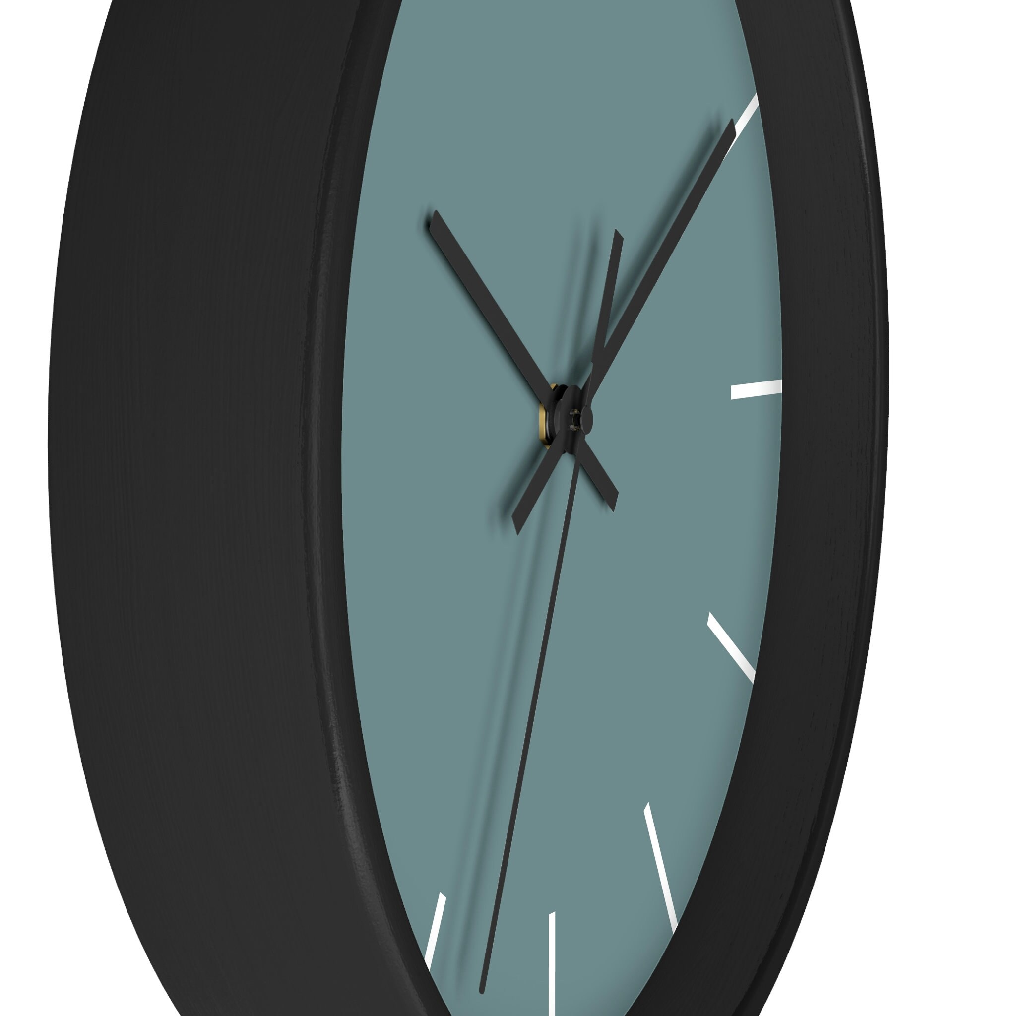 Dusty Blue Wall Clock, Modern Simple Design Clock - Etsy