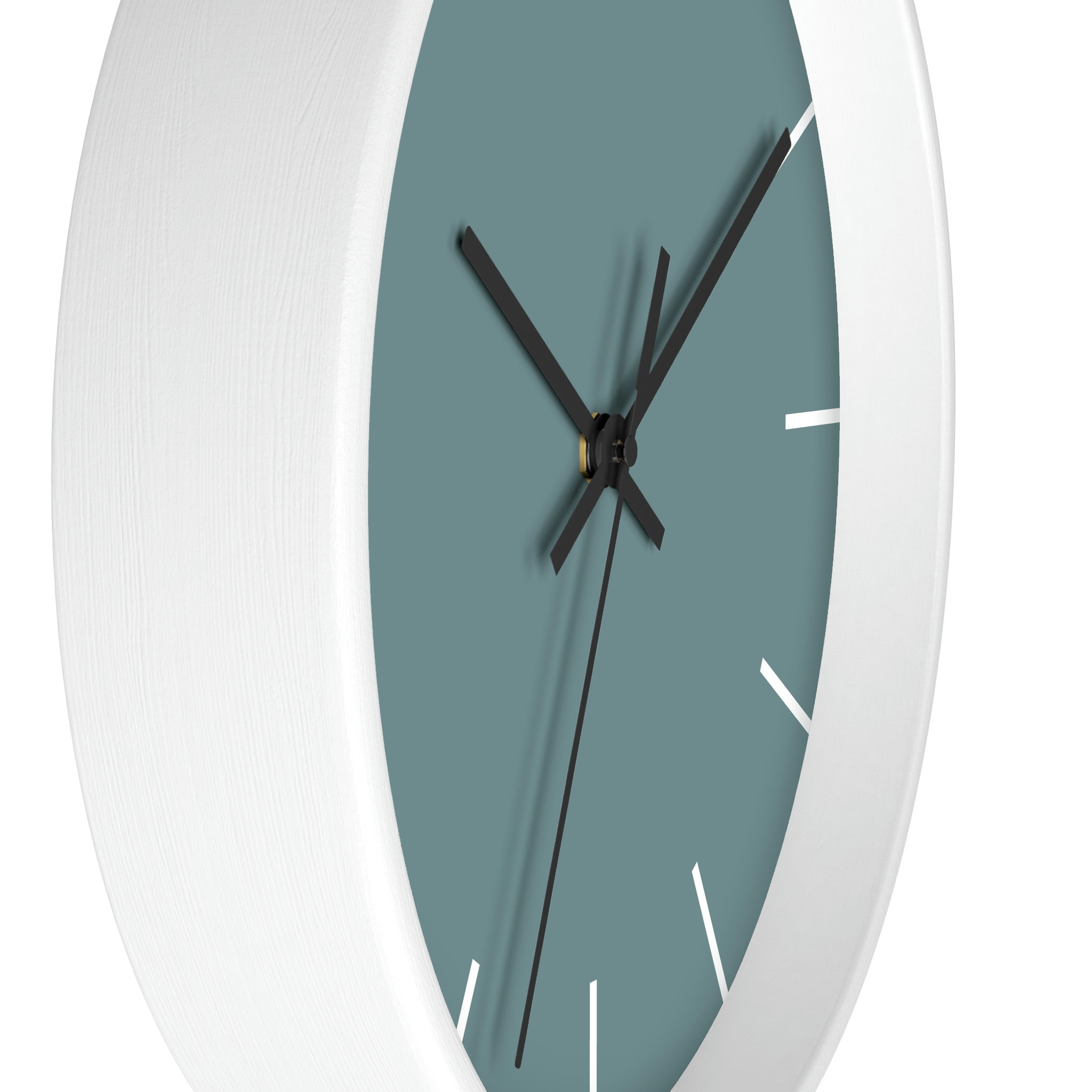 Dusty Blue Wall Clock, Modern Simple Design Clock - Etsy