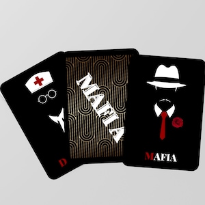 Mafia Card Game Available in Printable Version | Playing Cards ...