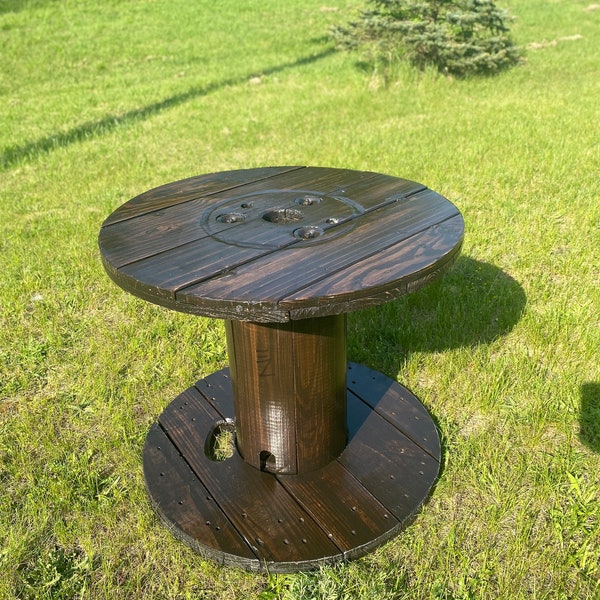 Spool Table - Etsy