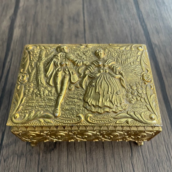 Metal Trinket Box - Etsy