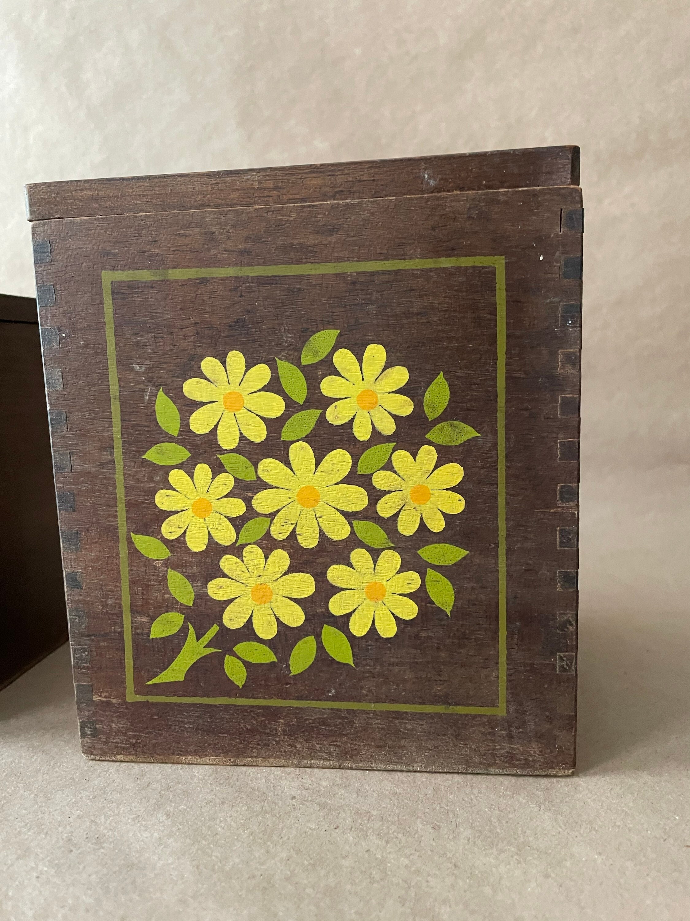 Vintage Set of Two Wooden Japanese Nesting Boxes Made by Imperial Japan ...