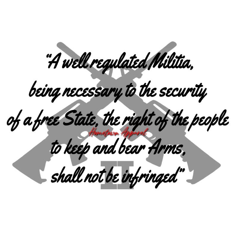 Second Amendment PDF Digital File - Etsy